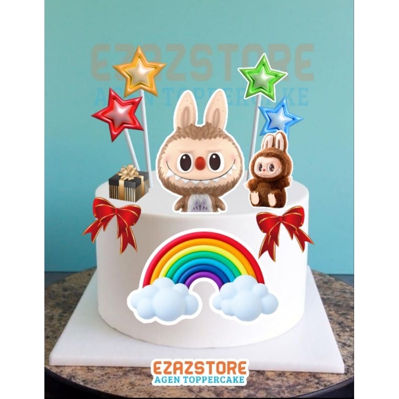 Jual topper labubu,topper kue,topper cake,topper karakter labubu ...