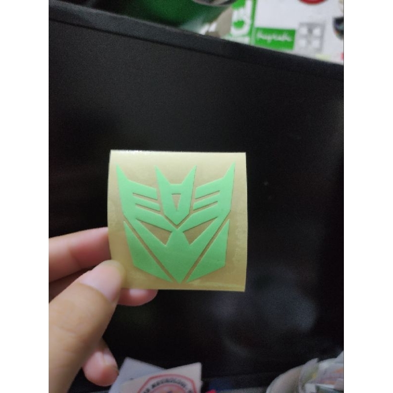 Jual Stiker logo decepticon glow in the dark | Shopee Indonesia