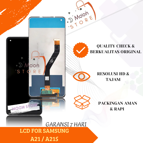 Jual LCD TOUCHSCREEN SAMSUNG A21 / A215 ORIGINAL FULLSET COMPLETE ...