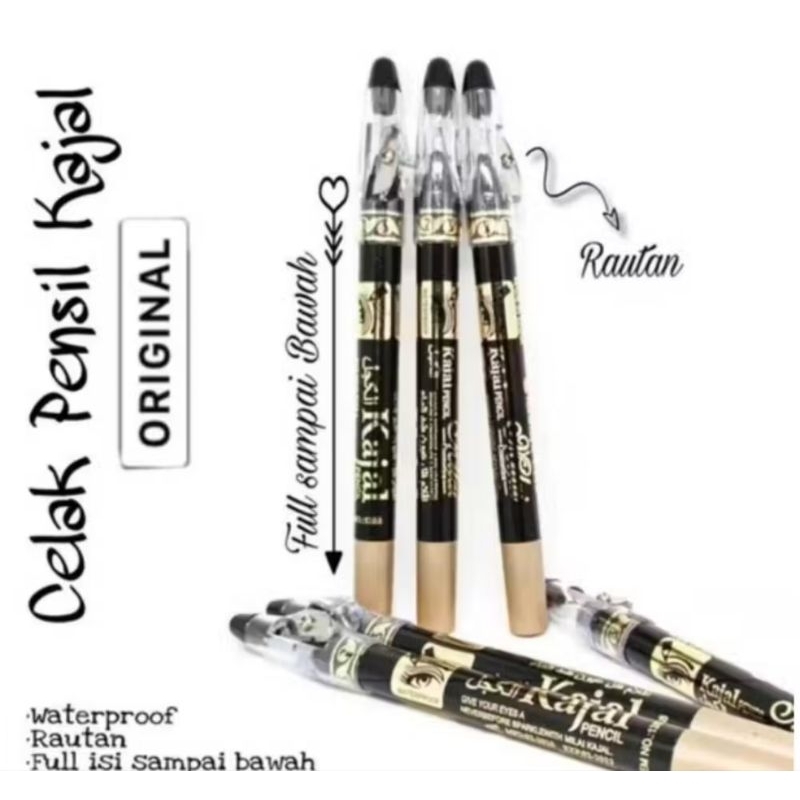 Jual CELAK KAJAL | CELAK SAUDI | EYELINER | CELAK SERUTAN | KAJAL ...