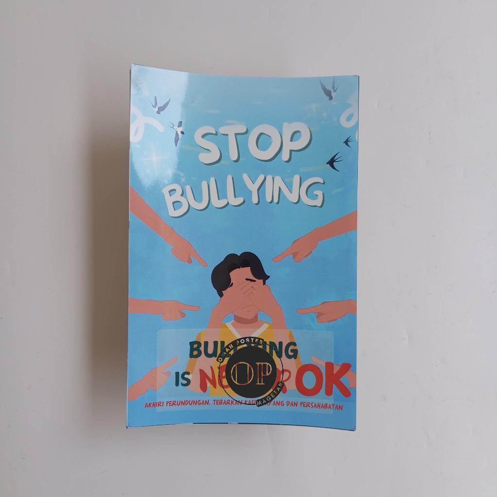 Jual Stiker Stop Bullying - Bullying is Never Ok - Edukasi Perundungan ...