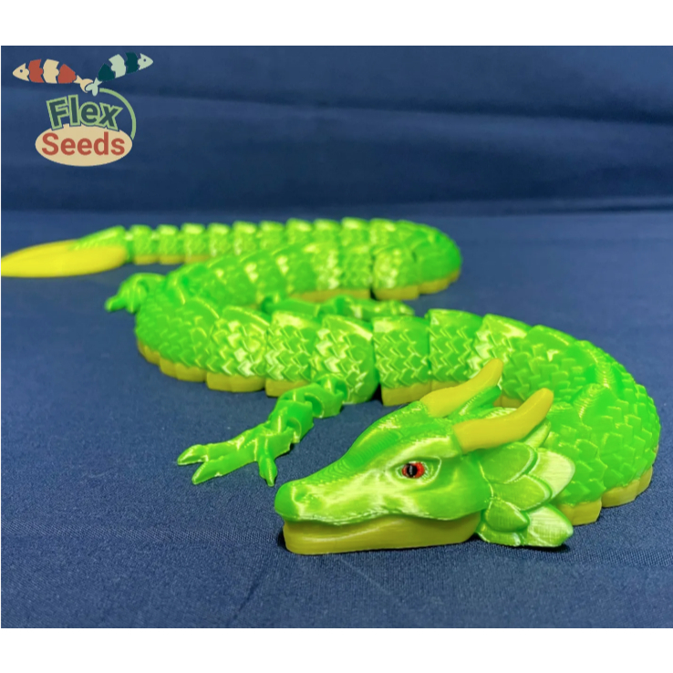 Jual Mainan Leaf Dragon Naga Daun edukasi Toy artikulasi Articulated ...