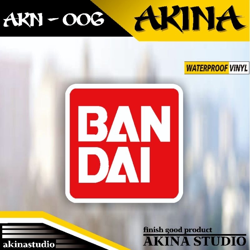 Jual sticker vinyl anti air bandai | stiker vinyl anti air bandai ...