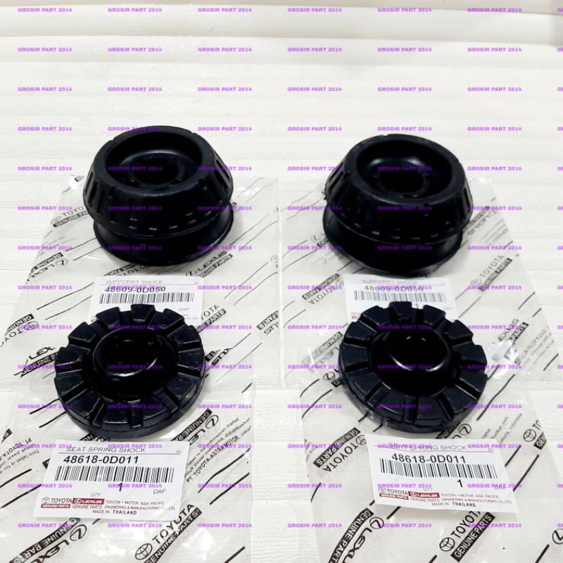 Jual SUPPORT SHOCK+TATAKAN SUPPORT NEW VIOS YARIS ORIGINAL 4PC | Shopee ...