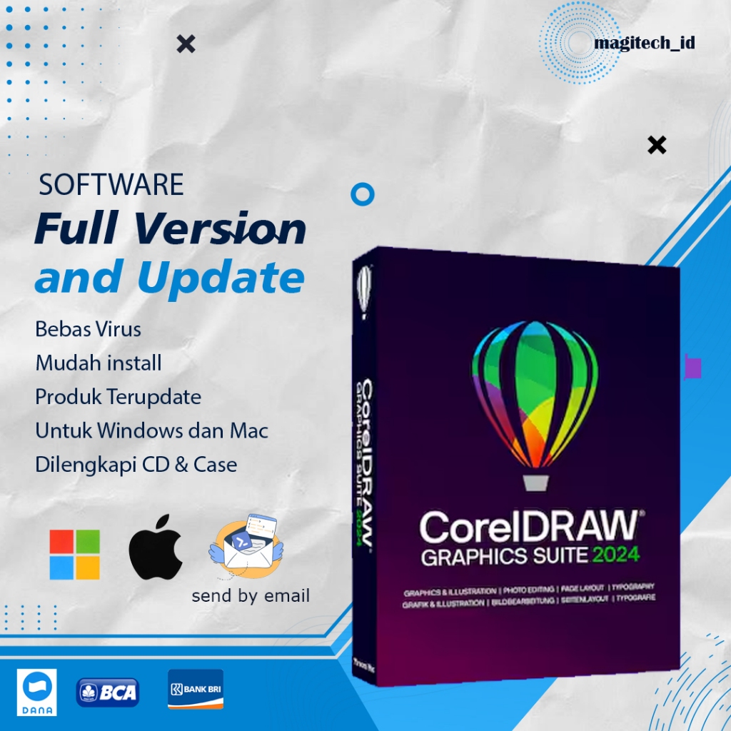 Jual CorelDRAW Graphics Suite (Professional graphic design software ...