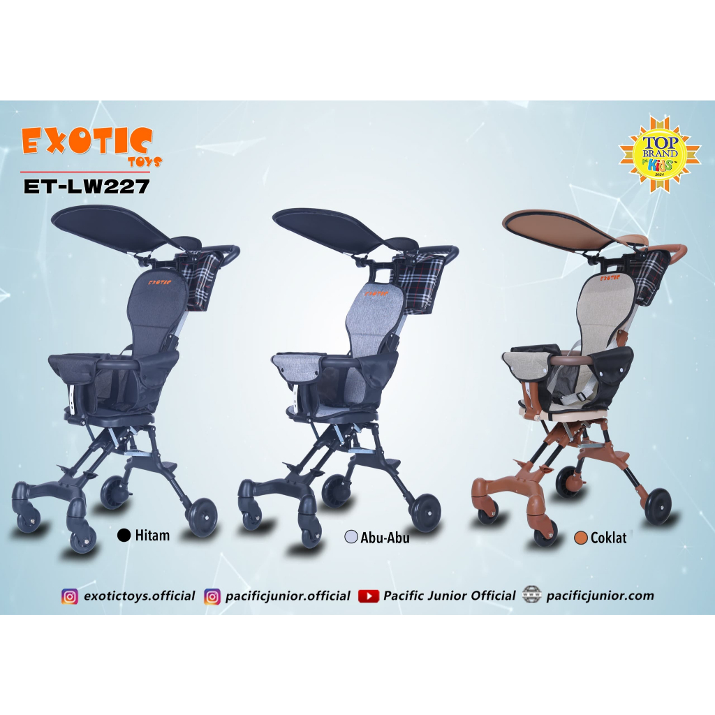 Jual Magic Stroller Exotic Traveller Canopy Cabin Size | Shopee Indonesia