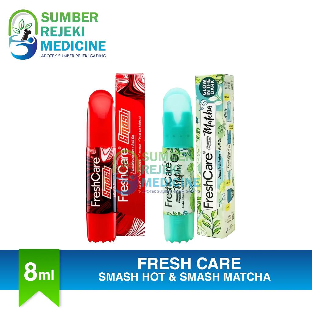 Jual Fresh Care Smash Minyak Angin Roll On Double Inhaler | Shopee ...