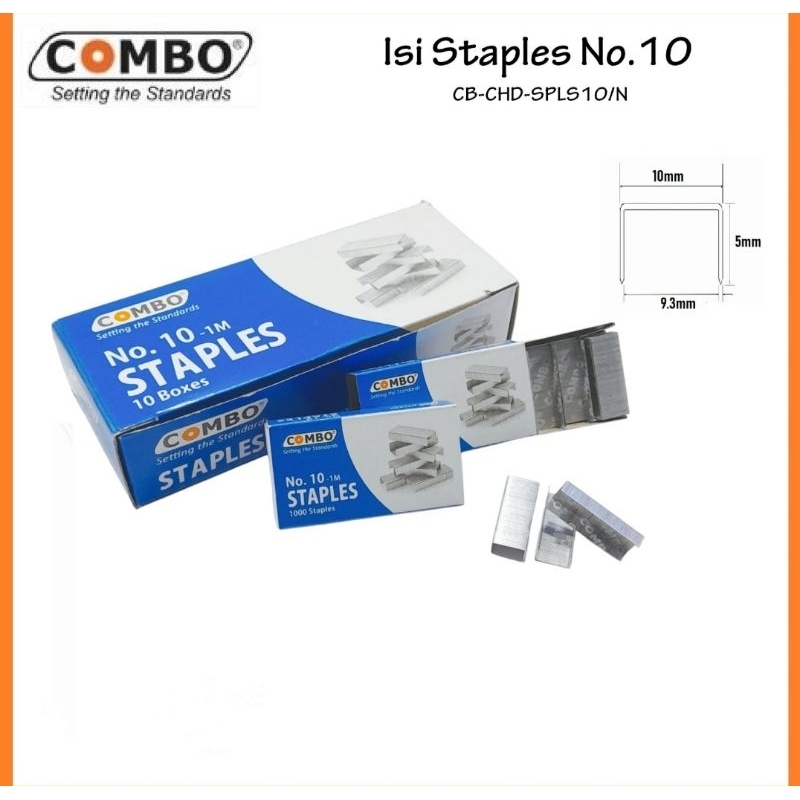 Jual isi hekter/isi stapler/isi jepretan/Necis/isi staples kecil No.10 ...