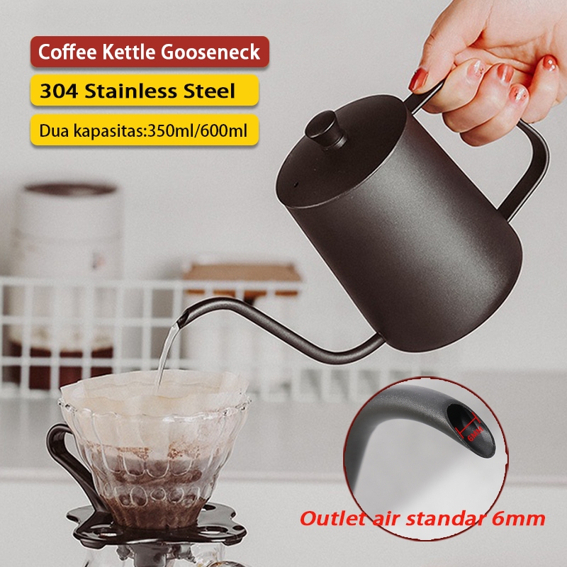 Jual Teko Kopi Leher Angsa V60 Coffee Kettle Leher Angsa Ketel ...