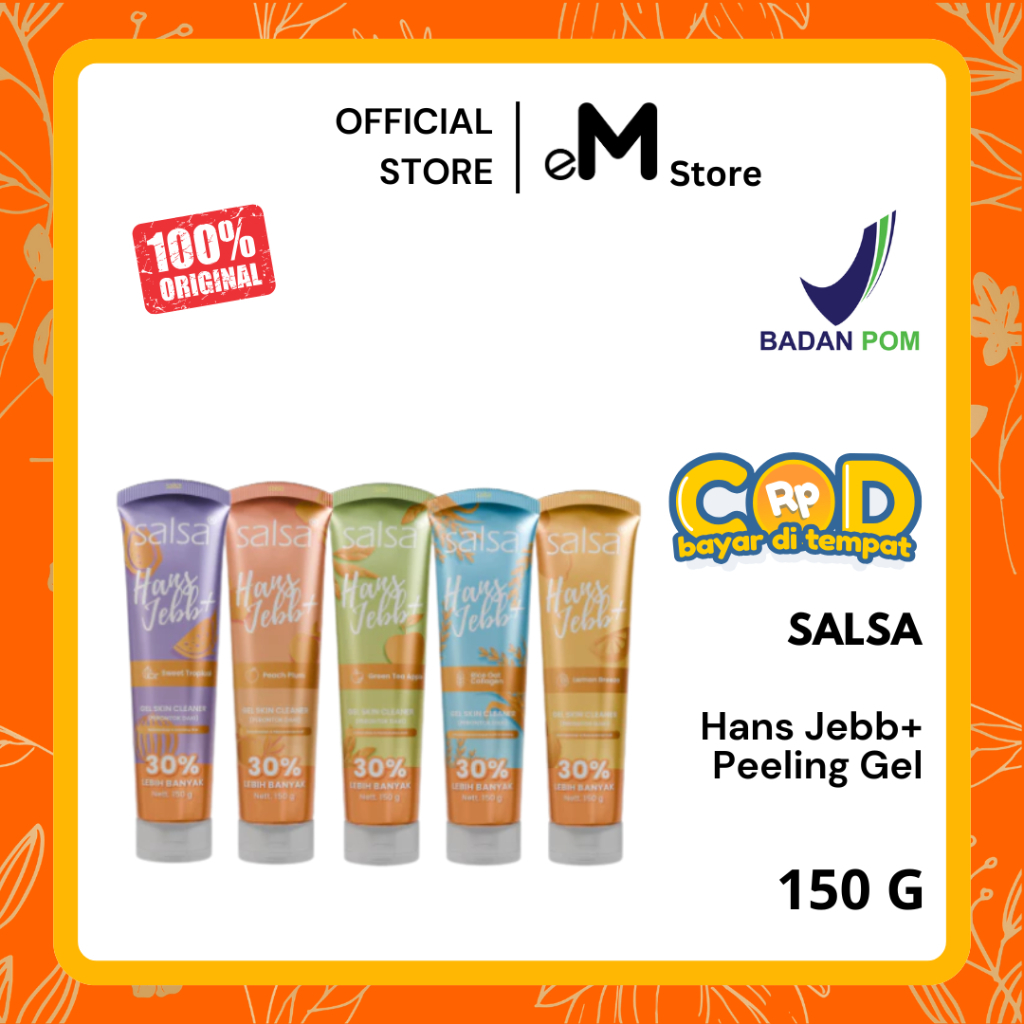 Jual SALSA - HANS JEBB PEELING GEL 150ML | BPOM | Shopee Indonesia