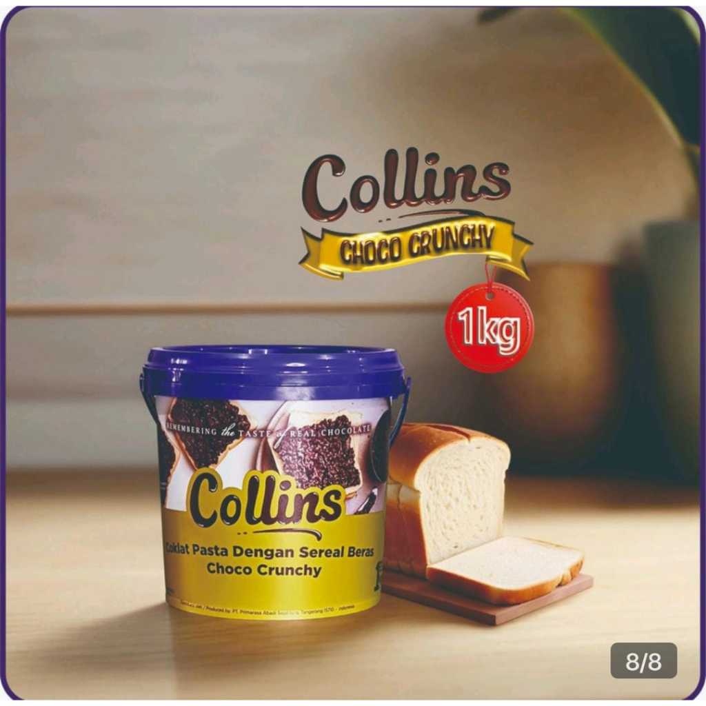 Jual COLLINS CRUNCHY FULL COKLAT 1 KG / COLINS GLAZE 1 KG | Shopee ...