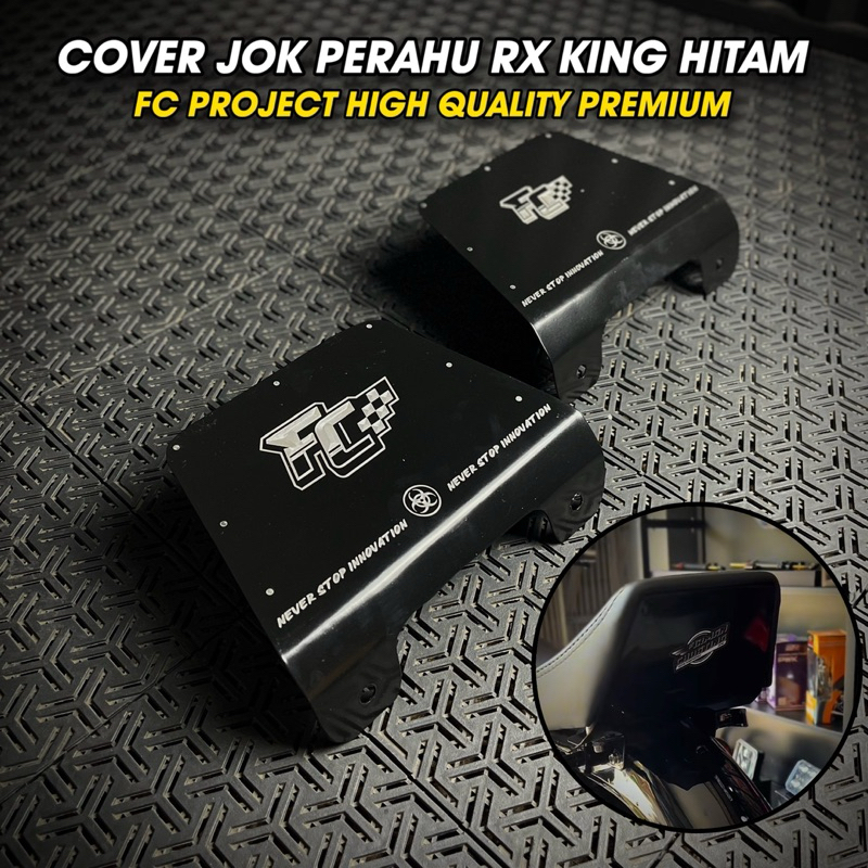Jual TUTUP PLAT JOK BELAKANG PERAHU RX KING HITAM FC PROJECT HIGH ...