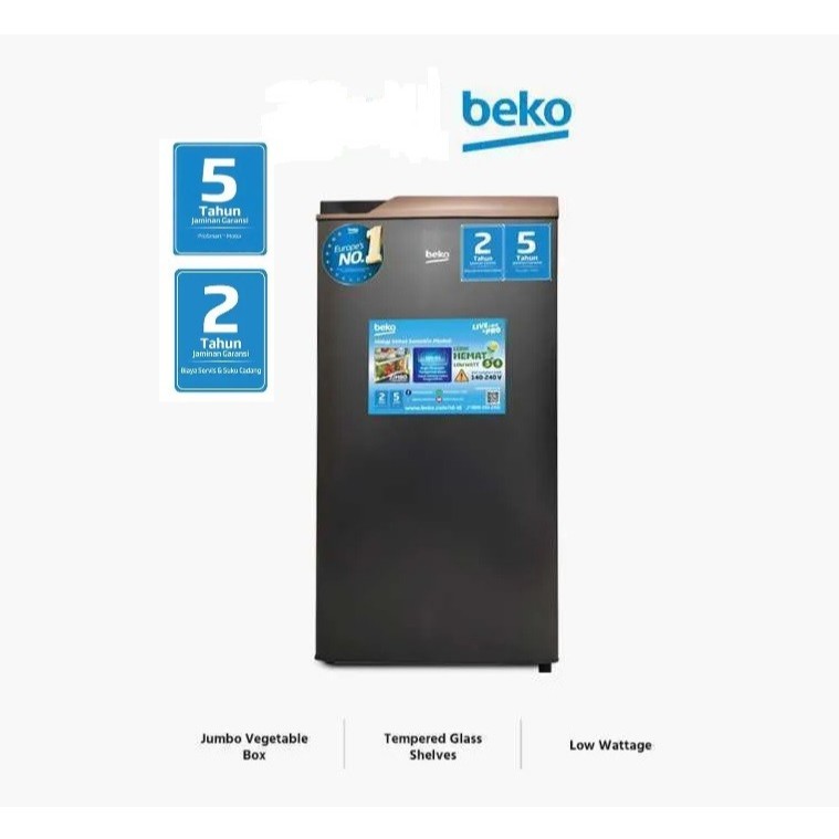 Jual kulkas Beko 1 pintu RSSO160K00K ONLY JABODETABEK | Shopee Indonesia