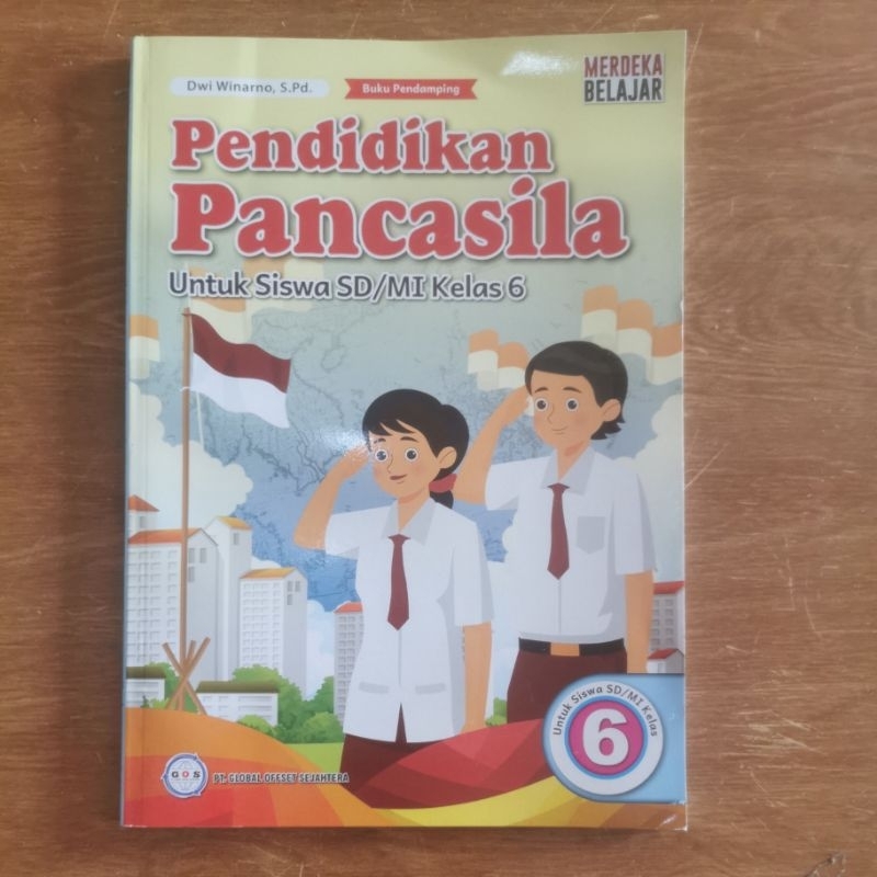 Jual BUKU PELAJARAN PENDIDIKAN PANCASILA KURIKULUM MERDEKA UNTUK KELAS 6/VI SD/MI | Shopee Indonesia