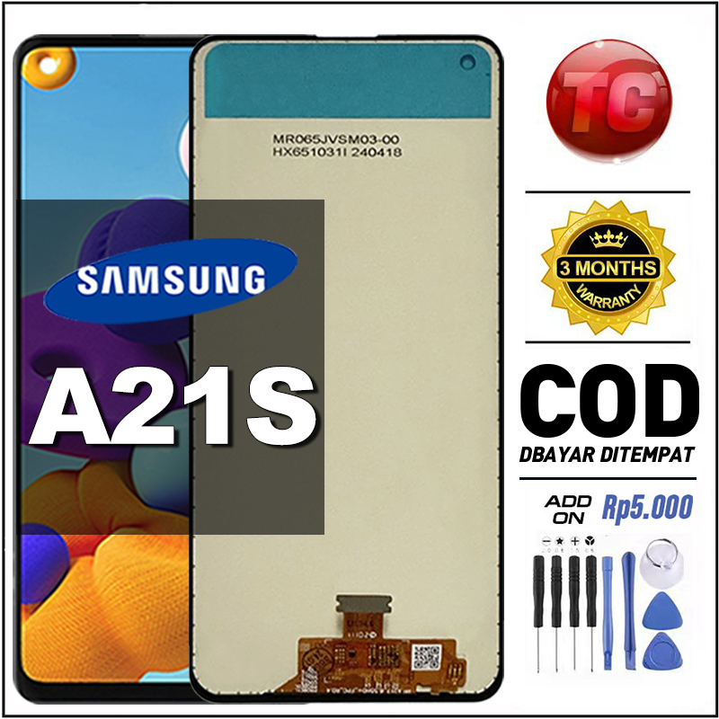 Jual LCD Samsung A21S Original 100% Fullset Asli Ori Touchscreen ...