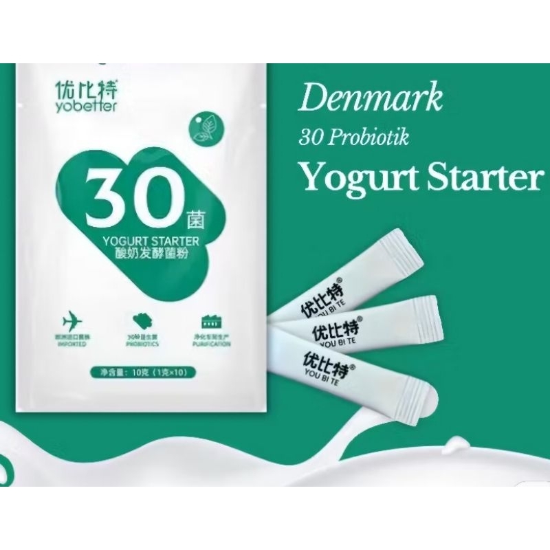 Jual KEFIR YOGURT STARTER /BIANG KEFIR YOGURT 30 PROBIOTIC | Shopee Indonesia