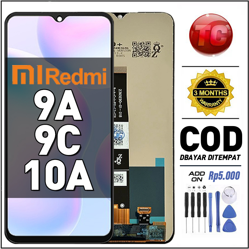 Jual TC LCD For Redmi 9A 9C 10A Fullset hp Touchscreen Kompatibel untuk ...