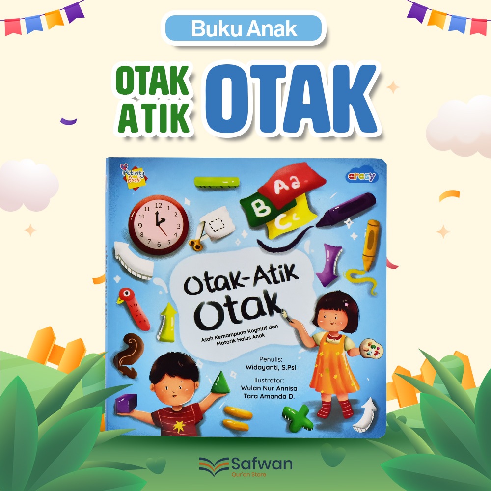Jual Buku Anak Otak - Atik Otak Asah Kemampuan Kognitif dan Motorik ...