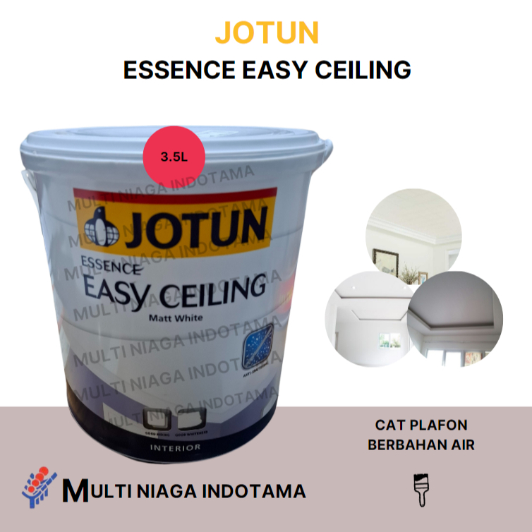 Jual JOTUN ESSENCE EASY CEILING [3.5L/5KG] / CAT PLAFON | Shopee Indonesia