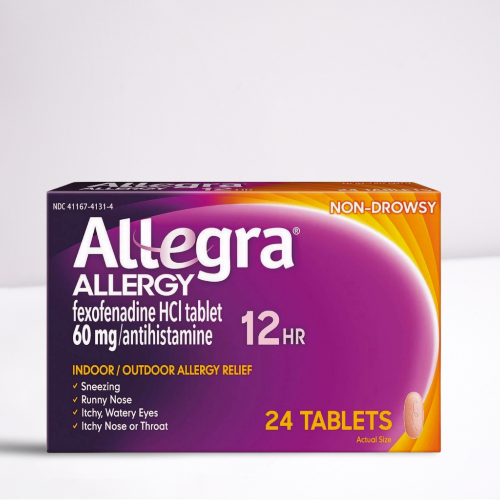 Jual Allegra Allergy Non-Drowsy Antihistamine Indoor Outdoor Allergy ...
