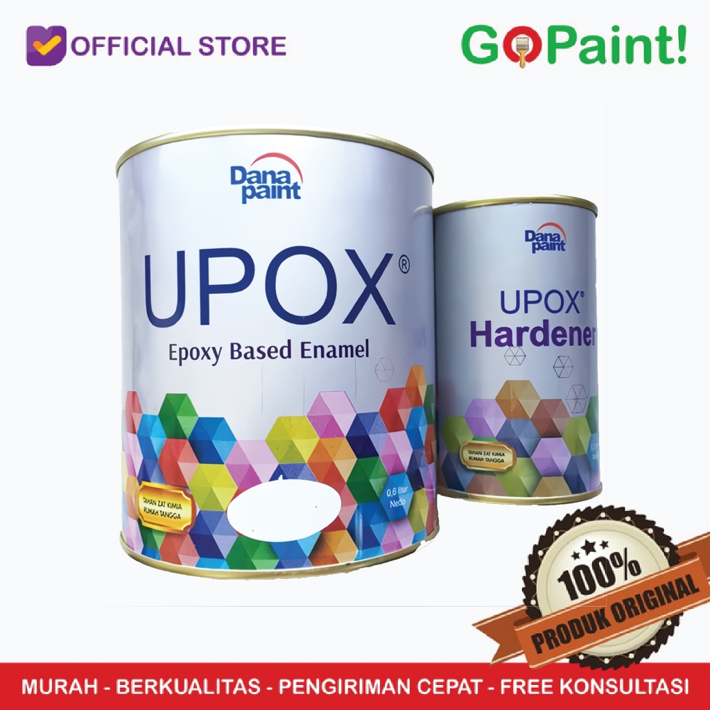 Jual Cat Epoxy | UPOX Cat Keramik/Kamar Mandi/Cat Lantai/Cat Lapangan 1 ...