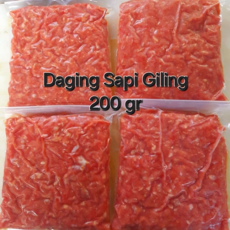 Jual Daging Sapi Giling vacuum pack | Shopee Indonesia
