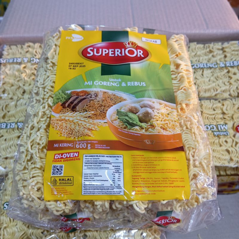 Jual Mie Superior 600gram / Mie oven superior 600gram / Mie Superior ...