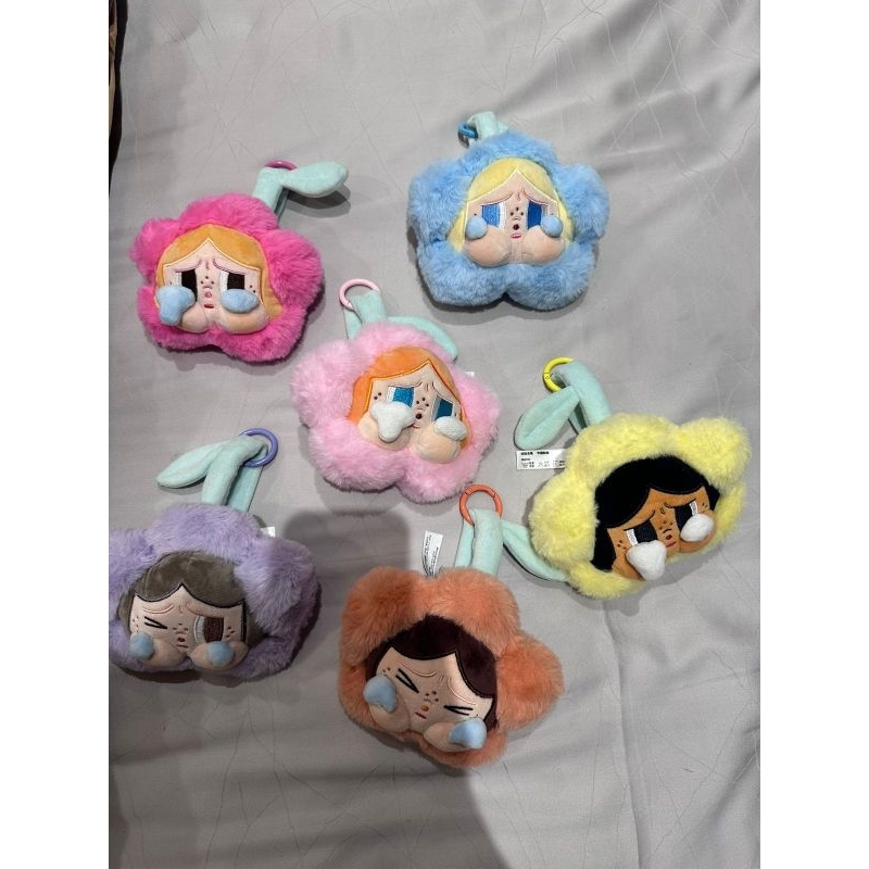 Jual [READY STOCK] Popmart cry baby sad club plush flower blind box ...