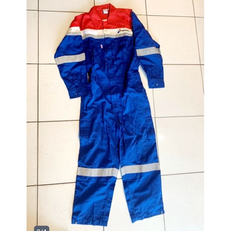 Jual Wearpack Pertamina Defender Ultra Coveroll BR-FLAME Shield ...