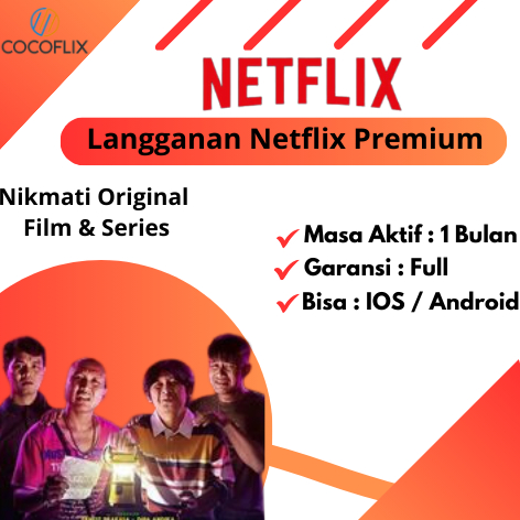 Jual PROMO NETFLIXXX TOP SELLER 4K PREMIUM 1 BULAN GARANSI FULL | Shopee Indonesia