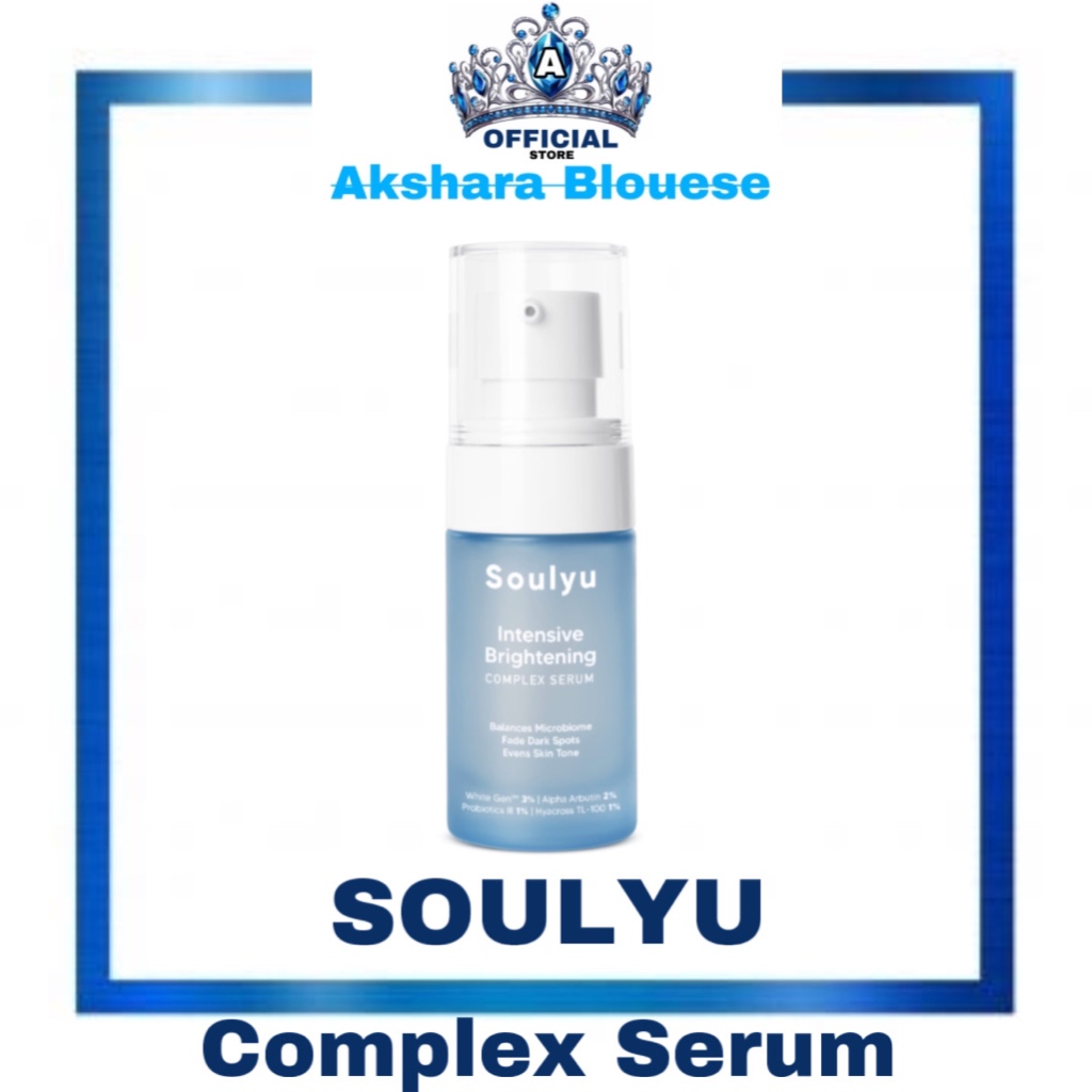 Jual SOULYU Intensive Brightening Complex Serum 20 ml - Nurture Skin ...