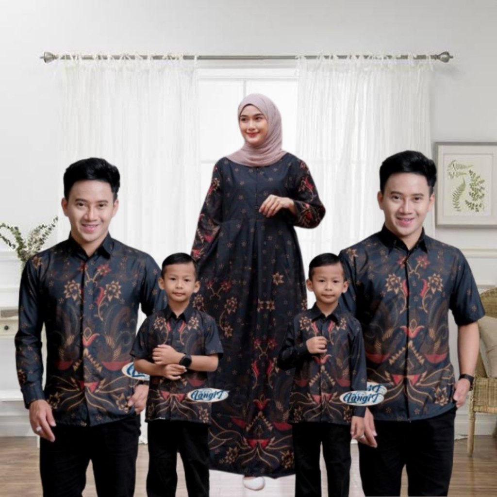 Jual Batik Couple Keluarga Atasan Batik Seragam Kondangan Motif Sultan ...