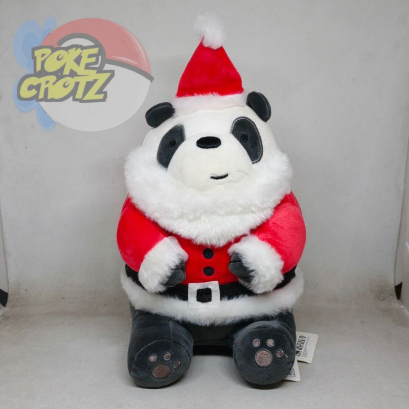 Jual Boneka MINISO x We Bare Bears Santa Panda Plush Toy Stuffed Animal ...