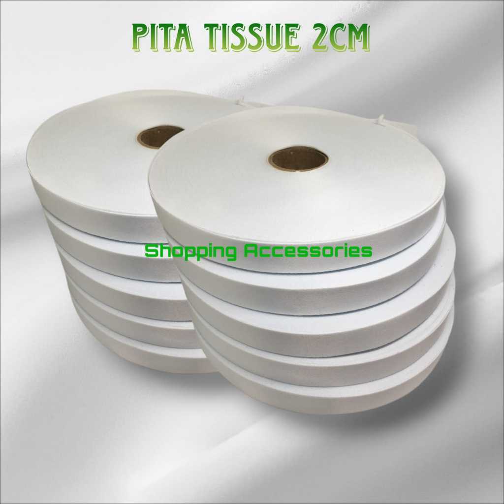 Jual BAHAN TISSUE ROLL / bahan tali pita kalung lanyard tissue tisu ...
