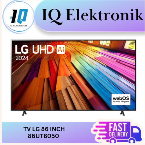 Jual TV LG 86UT8050 SMART TV 86 INCH UHD 4K HDR10 PRO With AI Sound Pro ...