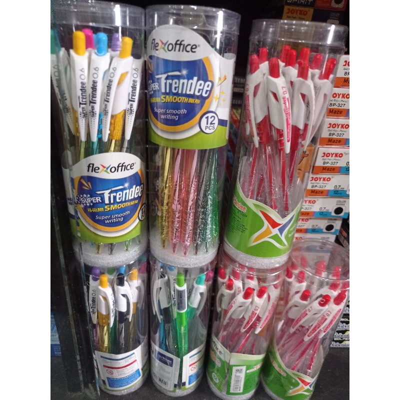 Jual pulpen flex office trendee 0.7 (12pcs) | Shopee Indonesia