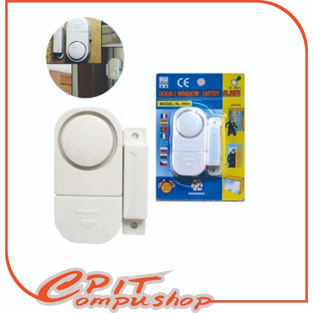 Jual Alarm Anti Maling Sensor Alarm Pintu Jendela Furniture | Shopee ...