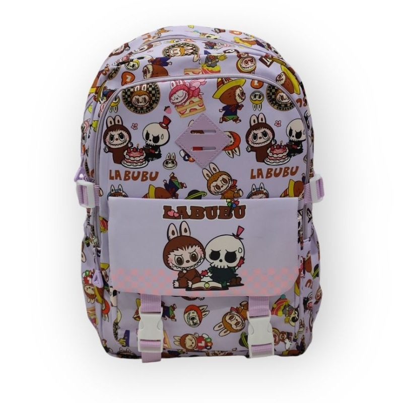 Jual TAS RANSEL ANAK SEKOLAH PEREMPUAN SD , SMP , SMA LABUBU IMPORT / TAS RANSEL LABUBU | Shopee ...