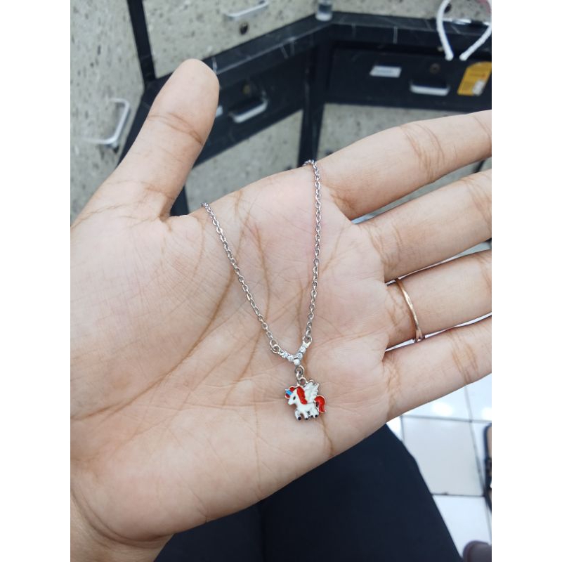 Jual kalung anak kuda pony(silver 925) | Shopee Indonesia