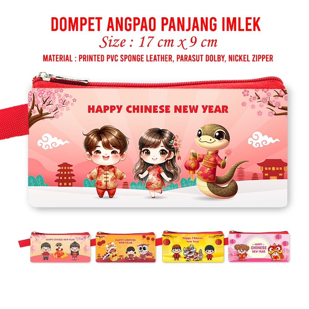 Jual Dompet Angpao IMLEK PANJANG Family Series Tahun Baru Sincia Ular Snake Chinese New Year ...
