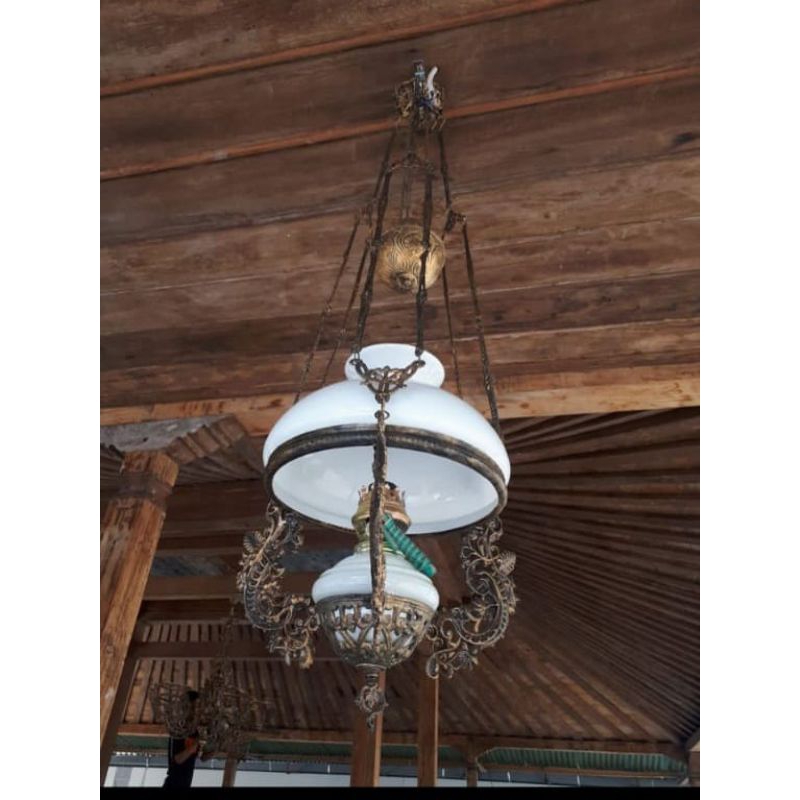 Jual lampu gantung hias antik,vintage diameter 28cm | Shopee Indonesia
