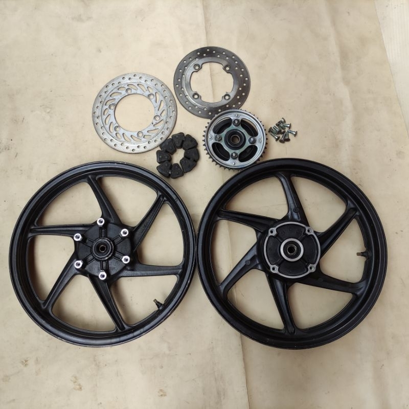 Jual Velg Cb150r Old Original Copotan Megapro Mono Fullset | Shopee ...