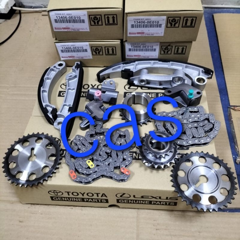 Jual CHAIN SET RANTAI KETENG SET HILUX REVO 2GD INNOVA REBORN INOVA ...