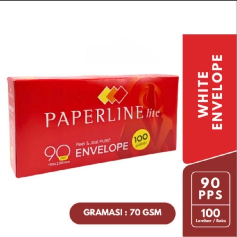 Jual Amplop Paperline Lite Isi 100 Lembar 90PPS. | Shopee Indonesia