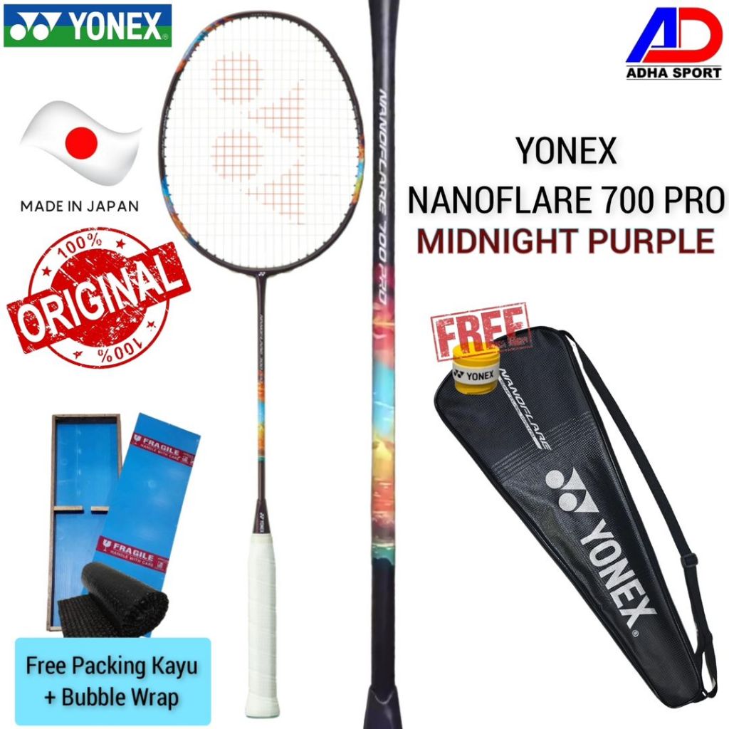 Jual Raket Badminton New Yonex Nanoflare 700 Pro Midnight Purple Original JAPAN Raket ...