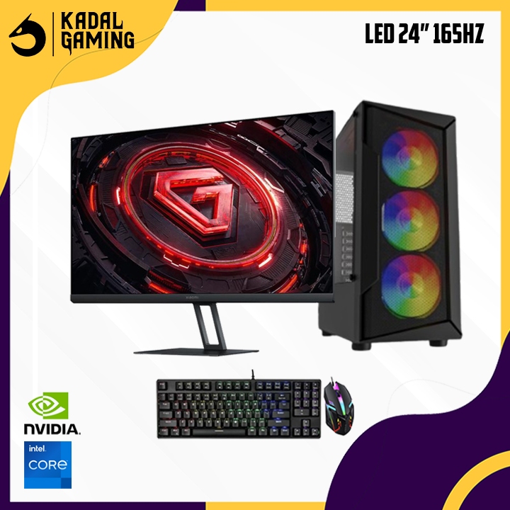 Jual PC GAMING PALWORLD INTEL CORE I3 12100F VGA NVIDIA GTX 1050TI 16GB LIVESTREAMING EDITING ...