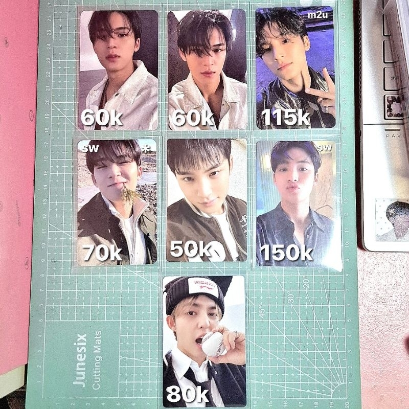 Jual [ READY ] photocard pc svt mingyu fts face the sun pioneer sector17 ld m2u soundwave sw gyu ...