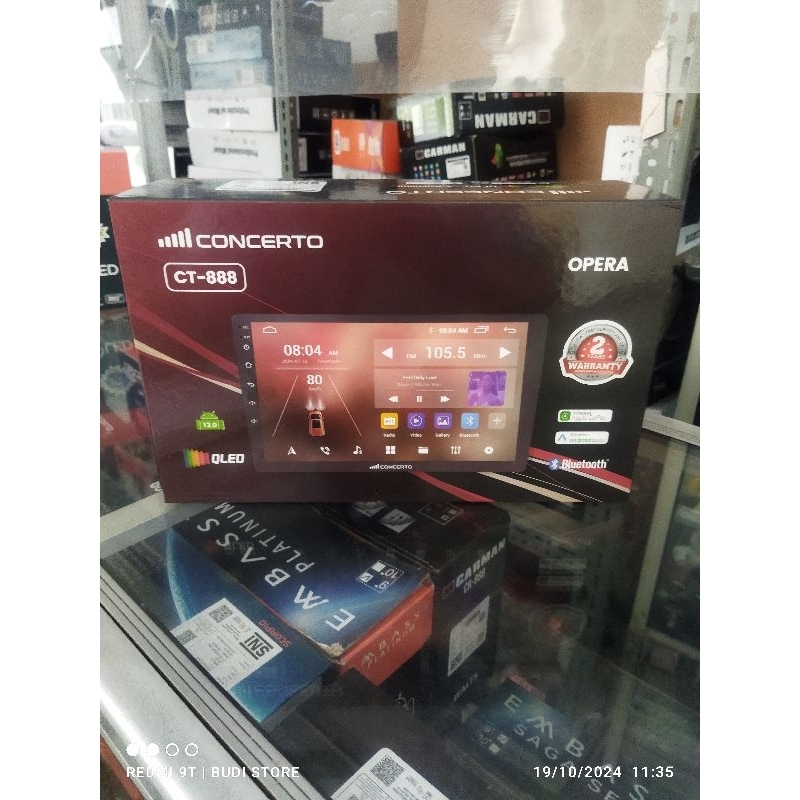 Jual head unit Android Concerto 9 inch | Shopee Indonesia