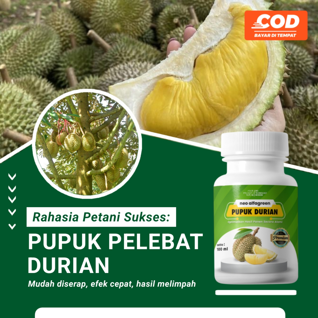 Jual Pupuk Cair Organik Durian Booster Stimulan pertumbuhan Spesial Untuk Tanaman Durian ...