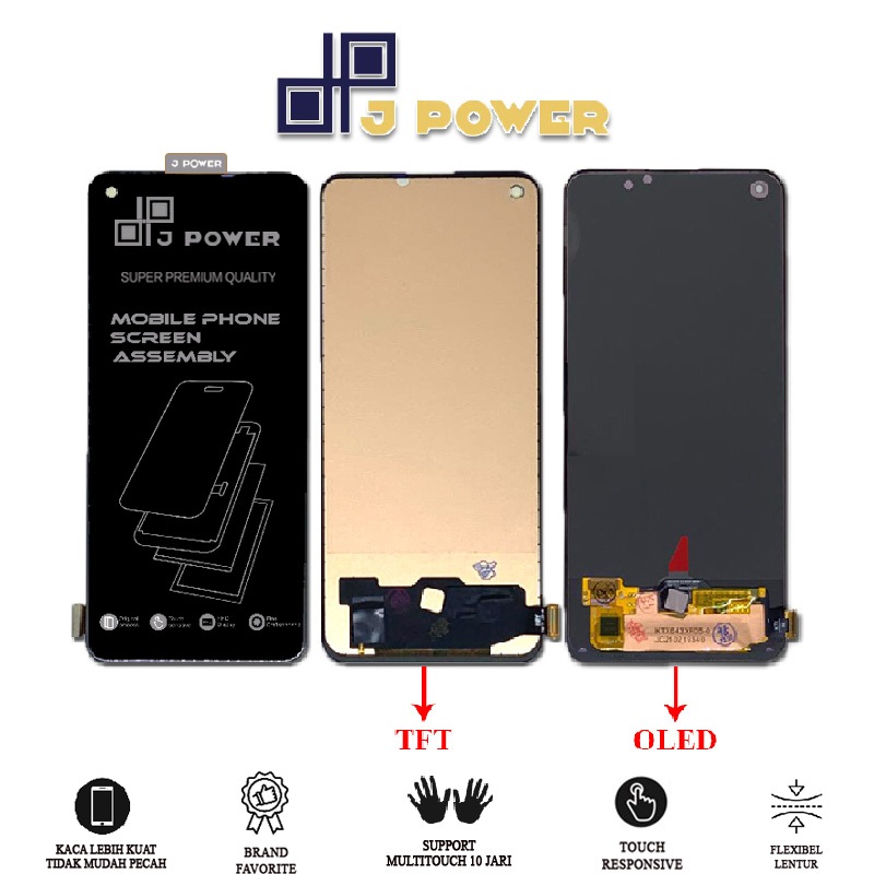 Jual LCD REALME 8 4G RELAME 8 PRO - REALME 7 PRO X7 5G Q2 PRO - OPPO ...
